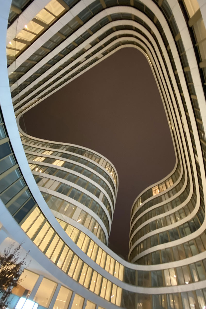 Construction of the BNP Paribas Fortis headquarters in Brussels